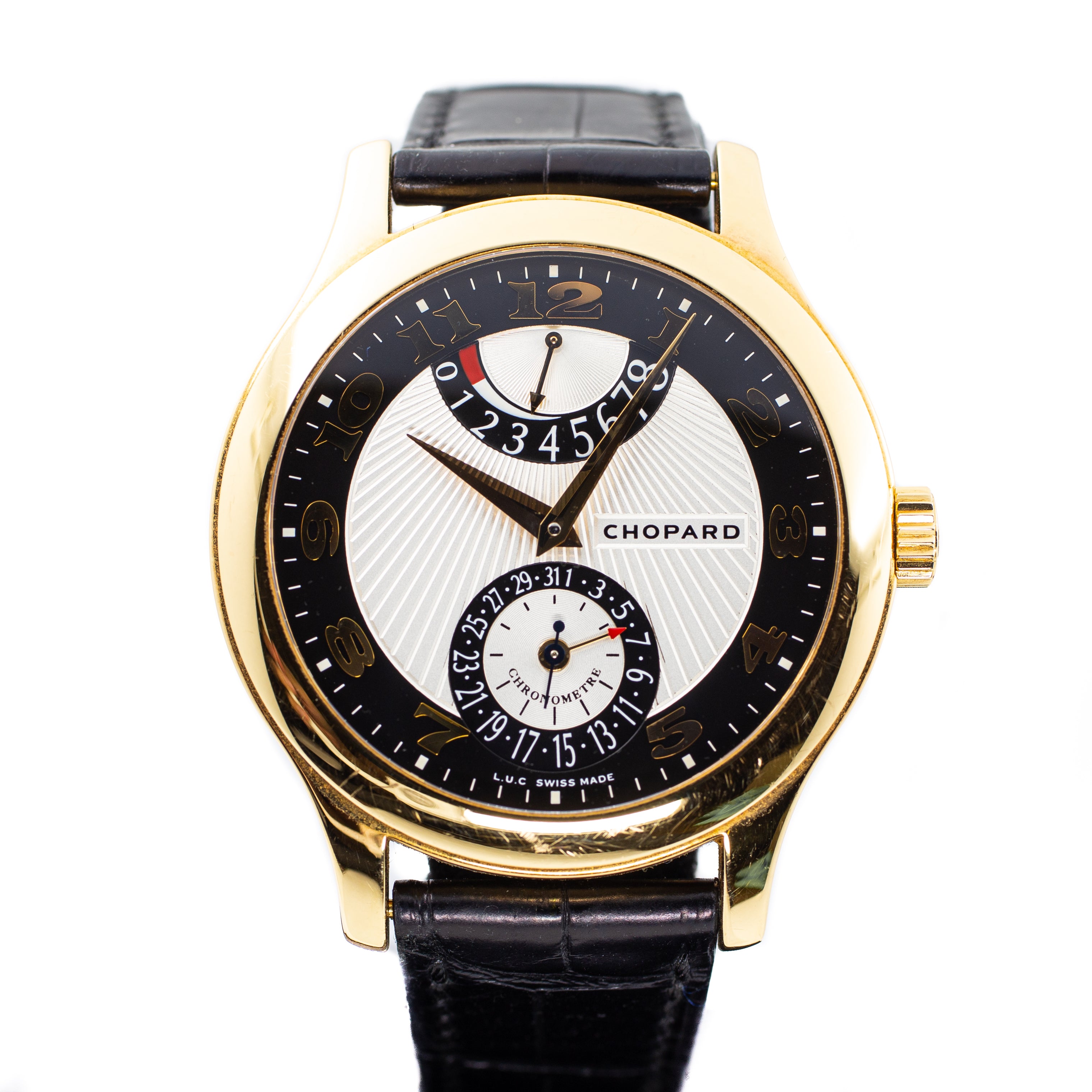Chopard L.U.C Quattro MK II 8 days Power Reserve in Yellow Gold – Martin Luxury
