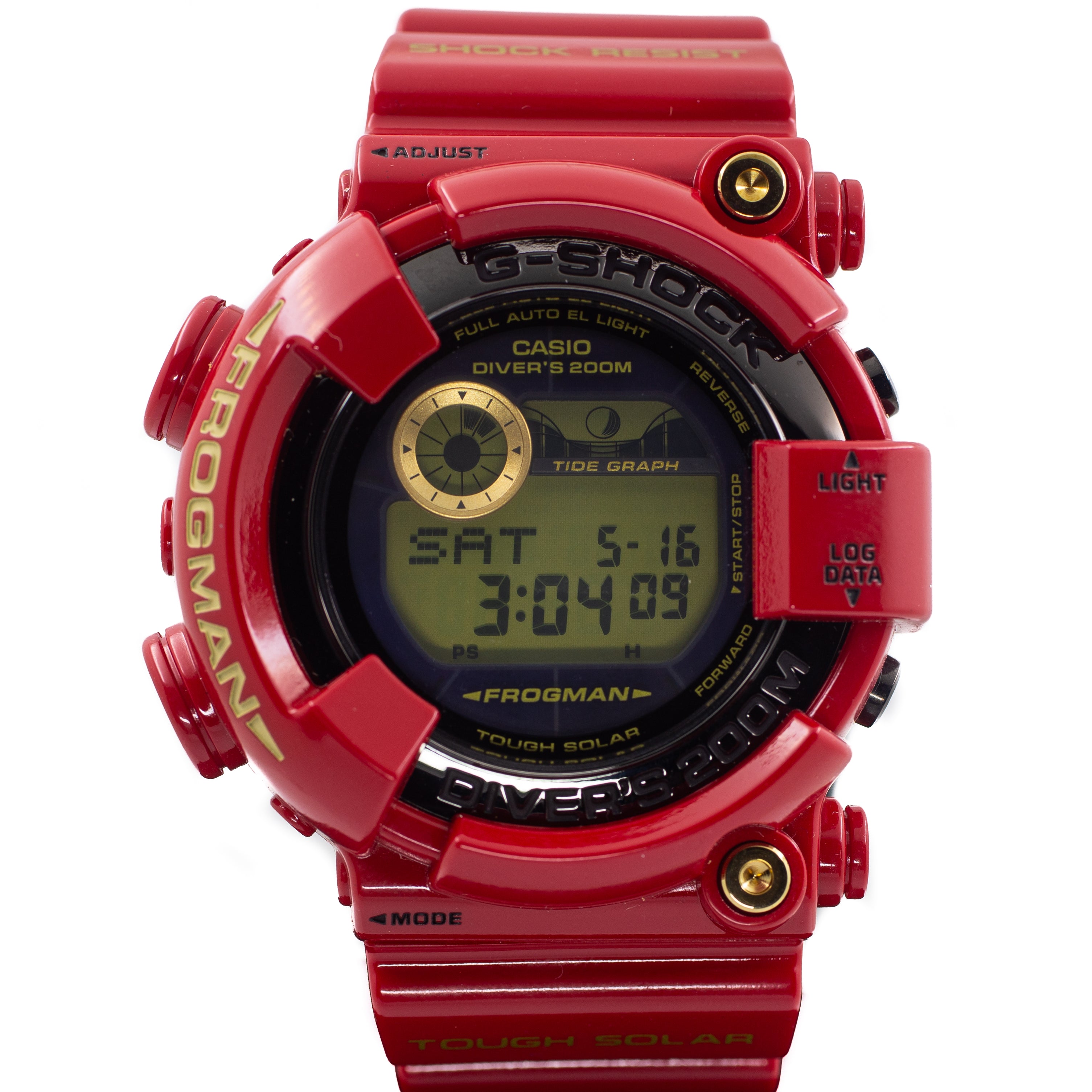 Casio G-Shock Frogman 30th Anniversary Rising Red – Martin Luxury