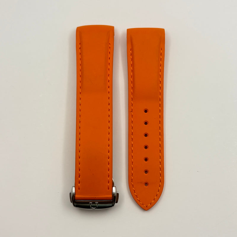 Original Omega Rubber Strap with Deployant Buckle – Martin Luxury