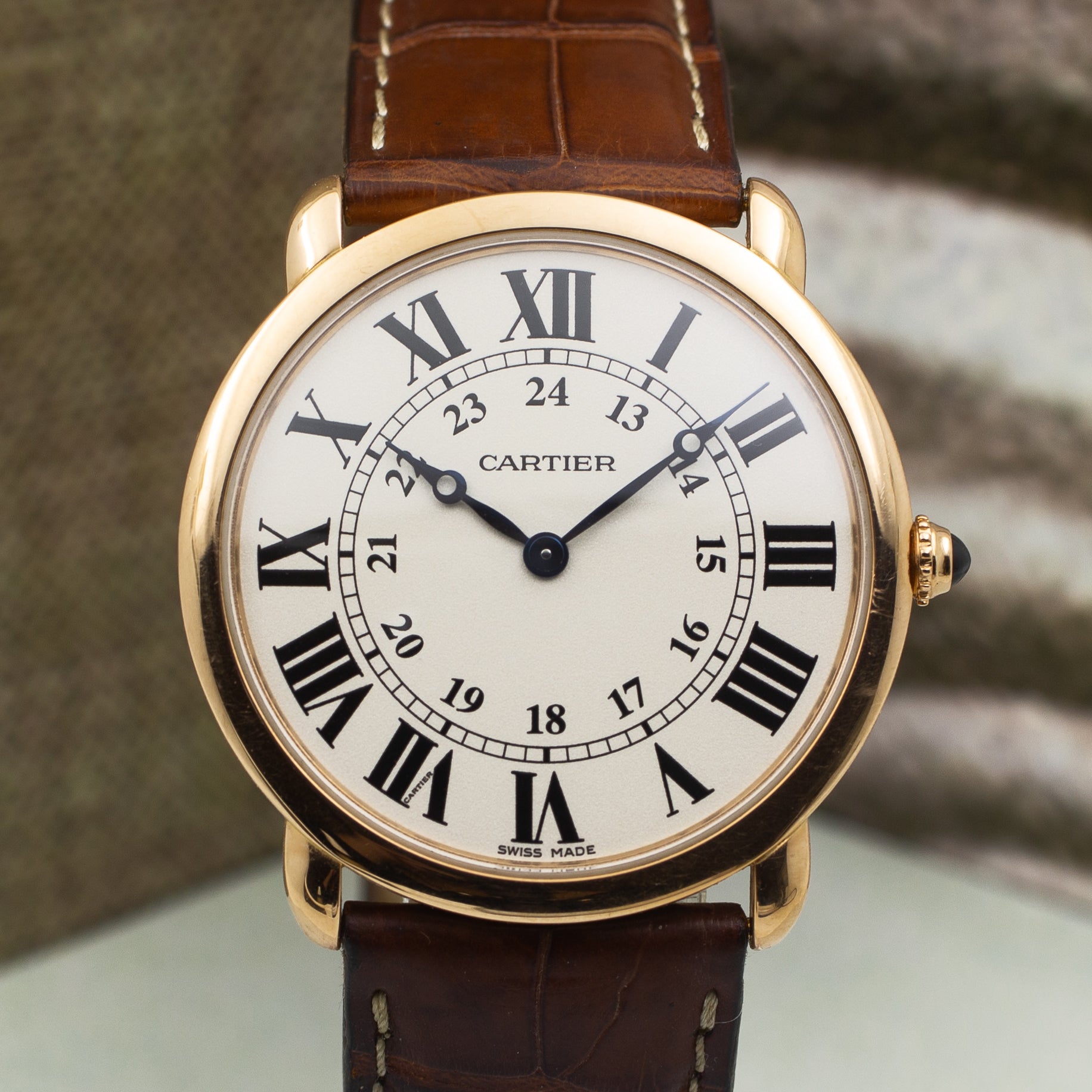 Cartier Ronde Louis in 18K Rose Gold – Martin Luxury